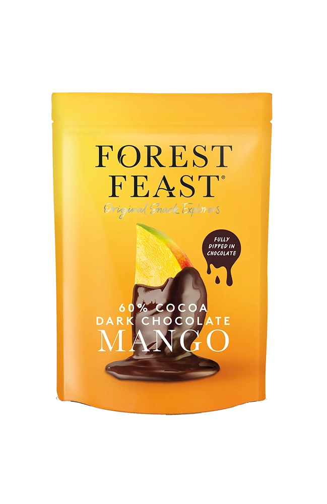 Forest Feast Mango Dark Chocolate 120g - Gourmet Import