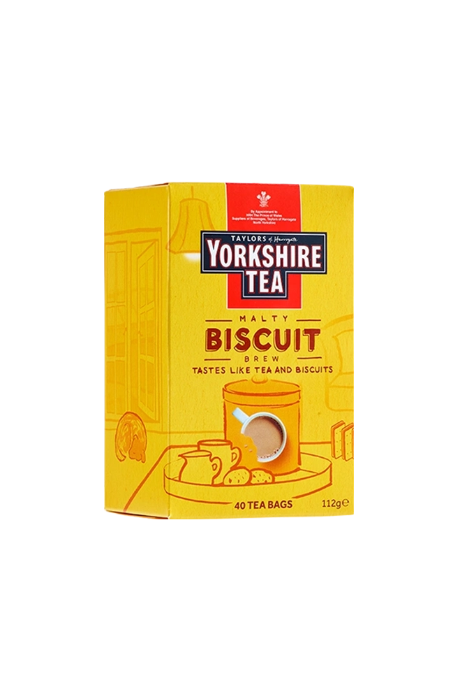 Yorkshire Biscuit Tea 40ps - Gourmet Import